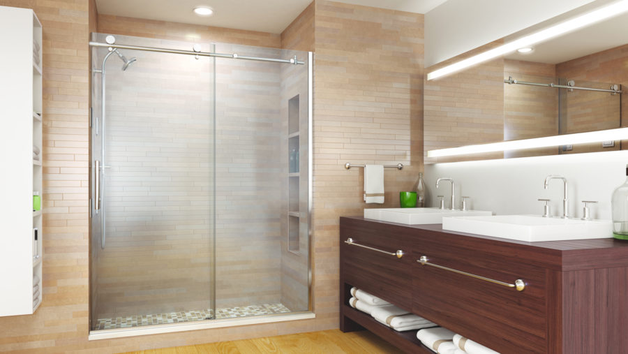 Glass Shower Doors, Enclosures, Custom & Sliding Shower Doors: Basco, RODA | Basco Shower Doors